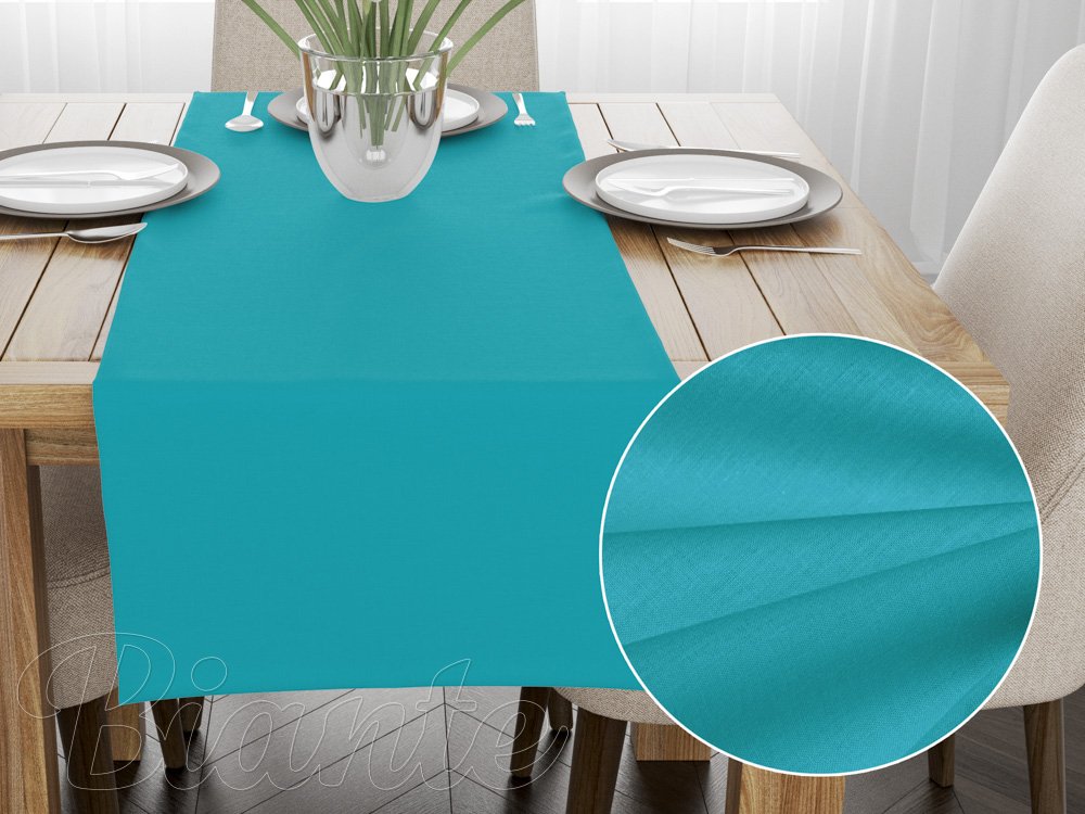 Bavlnený behúň na stôl Moni MOD-511 Tyrkysový od Biante.sk