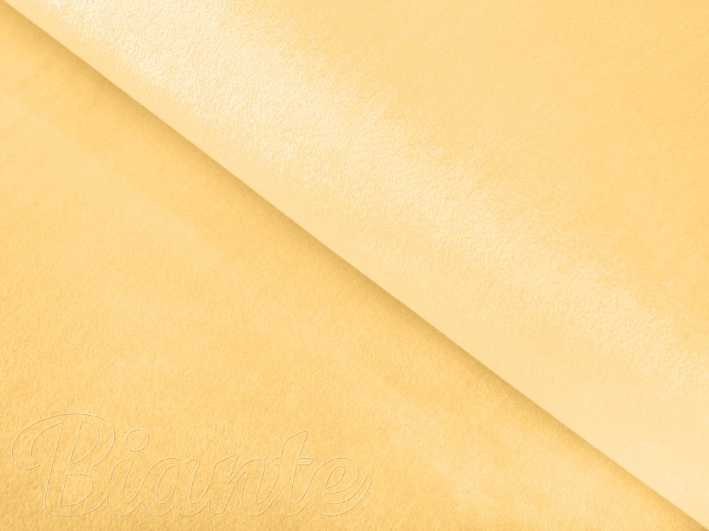 Dekorační látka Samet Velvet SV-010 Světle žlutá - šířka 150 cm od ...